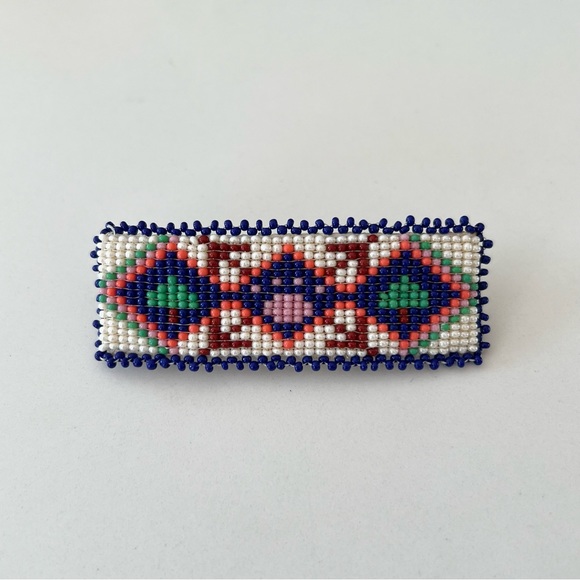 Vintage | Accessories | Vintage Handcrafted Native American Seed Bead ...
